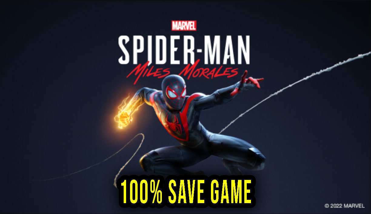 Marvel’s Spider-Man: Miles Morales – 100% Save Game - Games Manuals