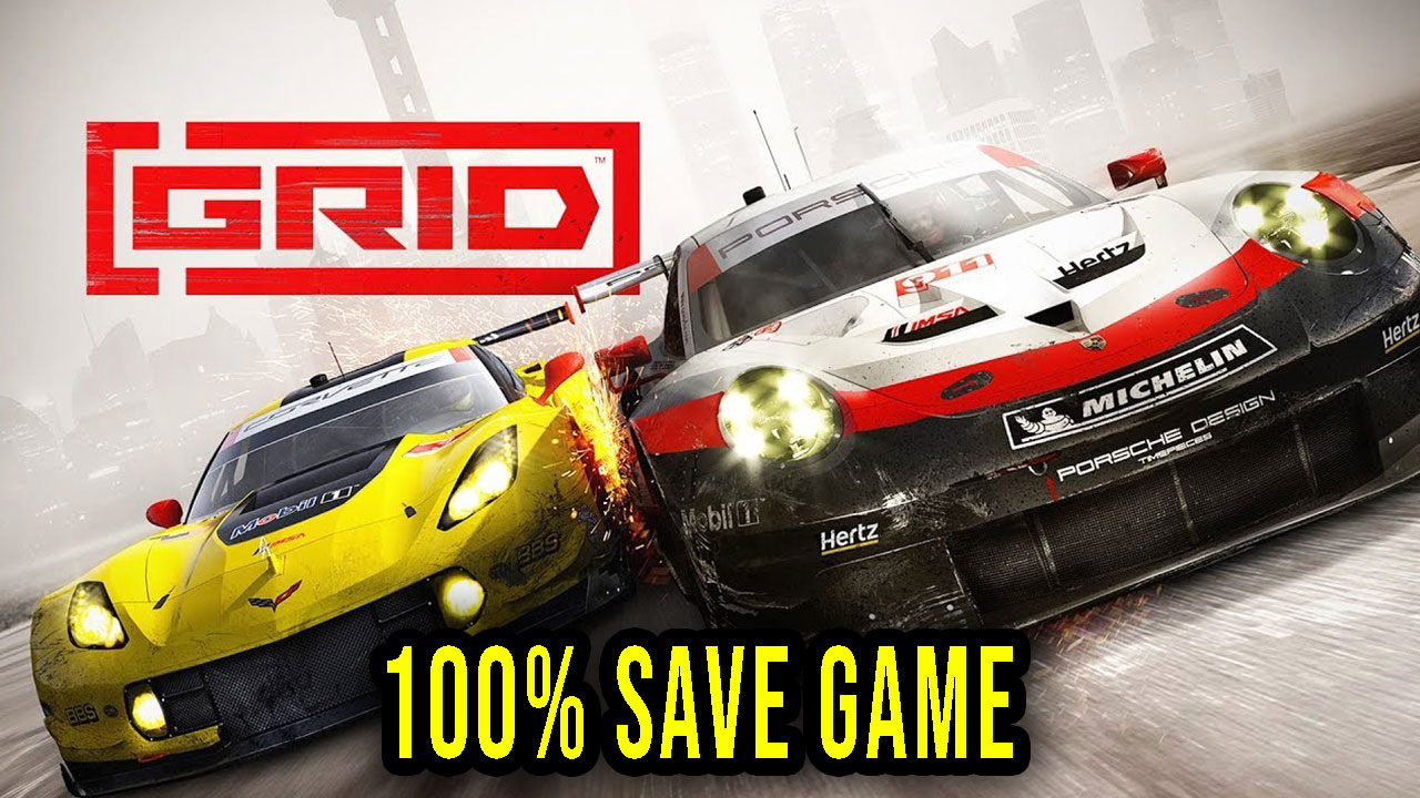 GRID (2019) – 100% Save Game - Games Manuals