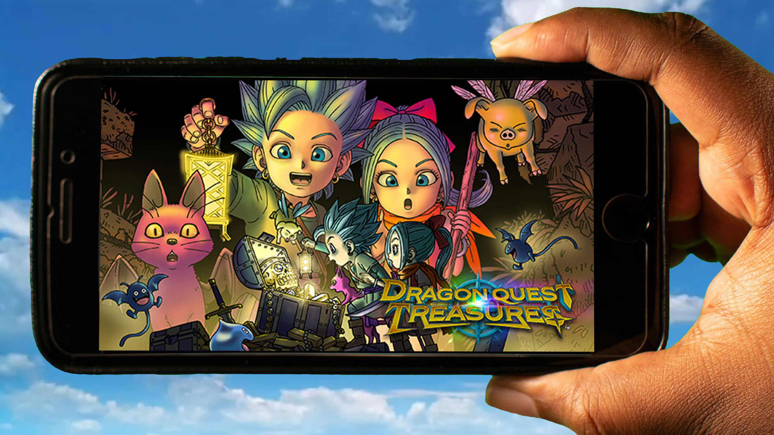 DRAGON QUEST TREASURES Mobile - How to play on an Android or iOS phone ...