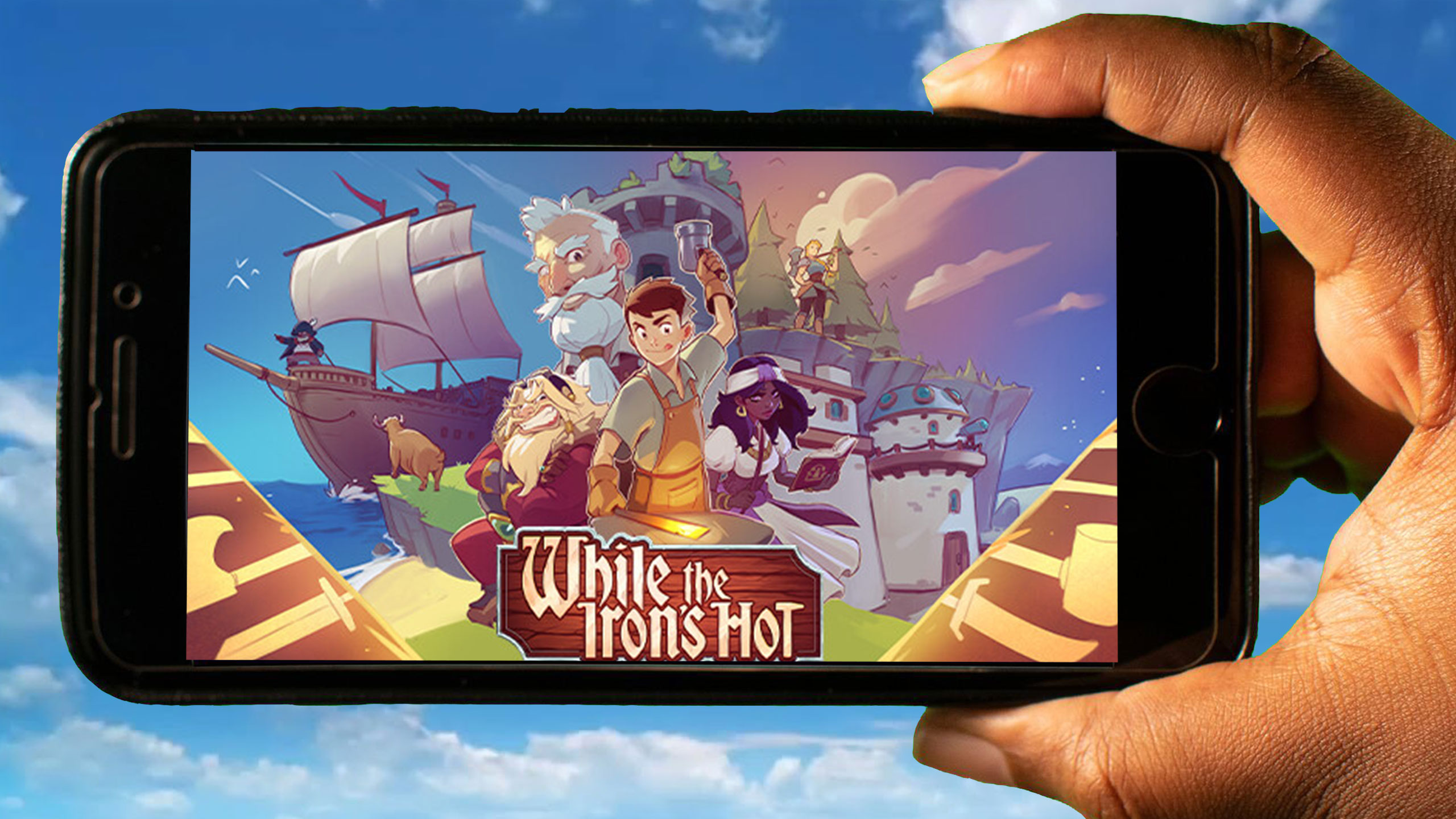 While the Iron's Hot Mobile - How to play on an Android or iOS phone? - Games Manuals