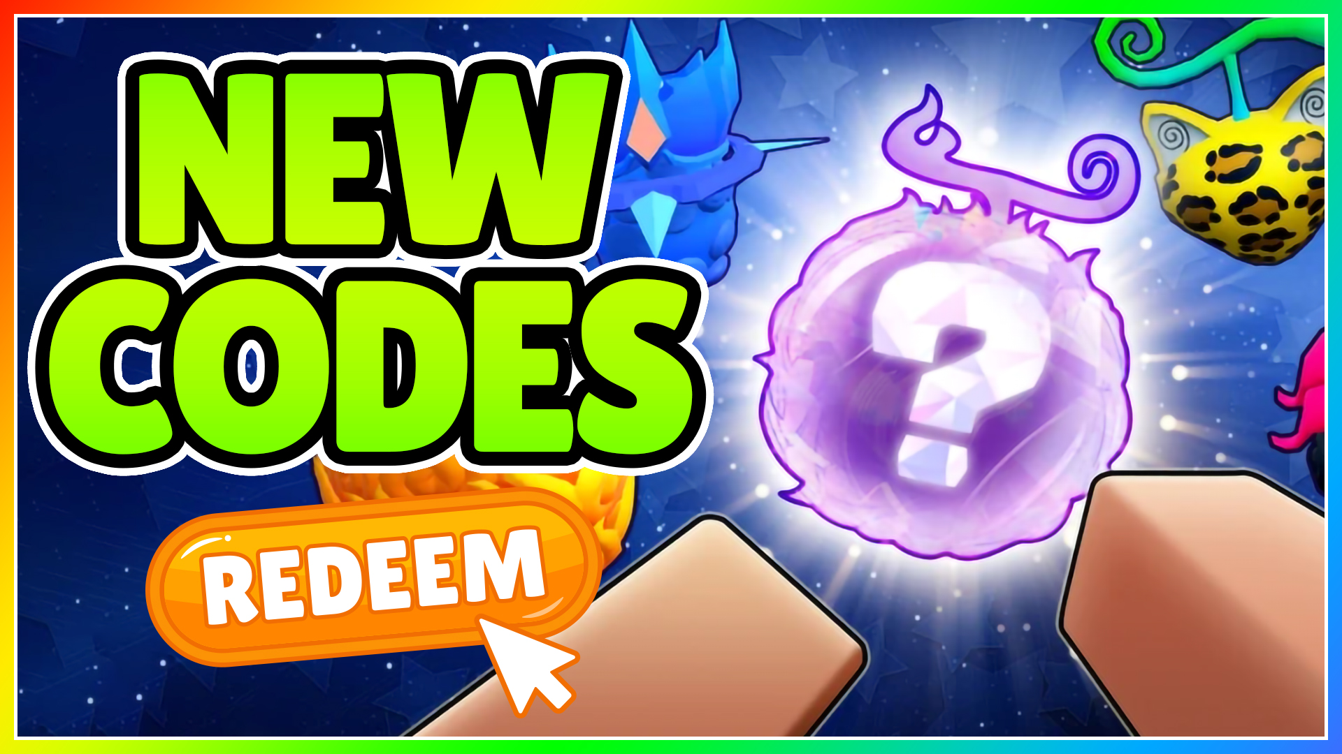 Roblox ANIME FRUIT promo codes (May 2025) - Games Manuals